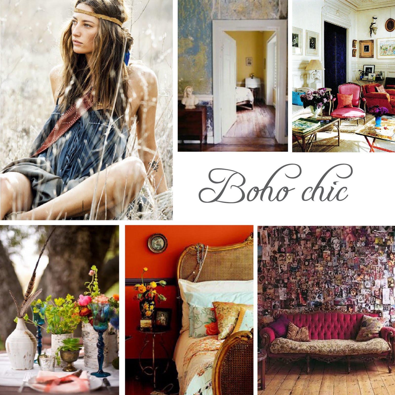 Charlie Davis Styling: boho chic.