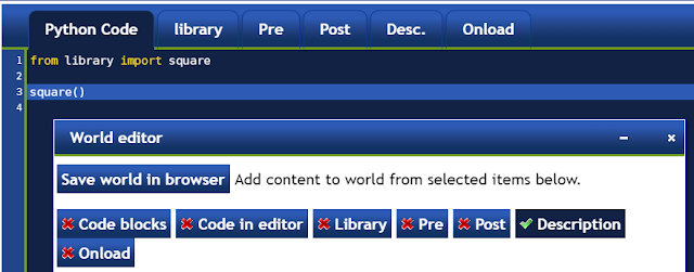 Only Python: Reeborg's answer to pip