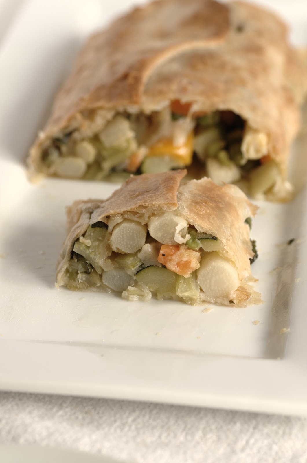 Colazione da Jo: Strudel di verdure con pasta sfoglia