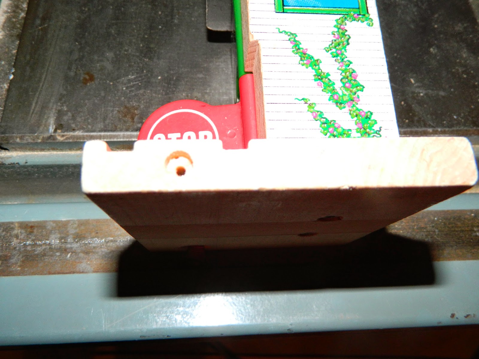 Creations By ASH: Fixing Wooden Train Tracks