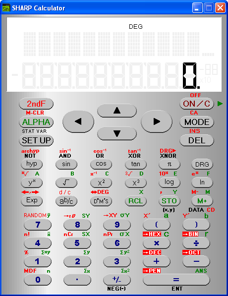 Comment utiliser une calculatrice Sharp en statistique - الموسوعة المدرسية