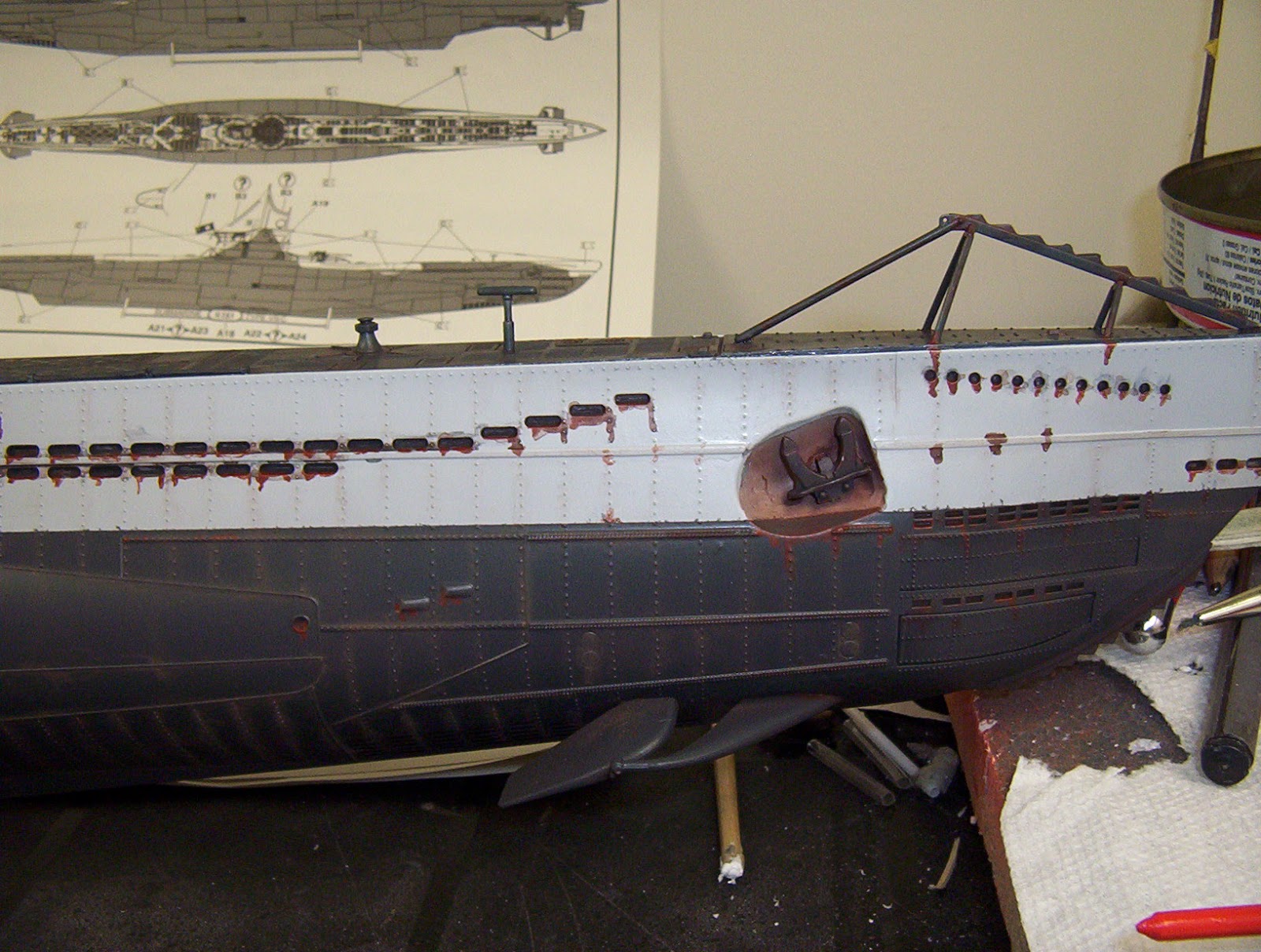 Scale Model Hobby: German Submarine U-Boot VIIC 1:72 scale