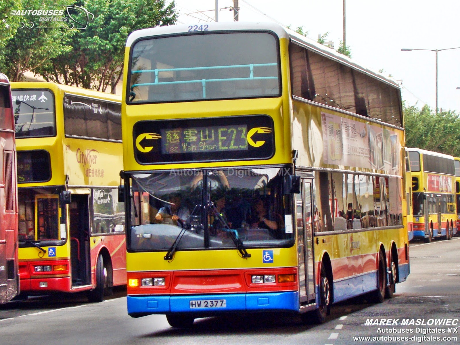 Hong Kong City Buses || Autobuses Urbanos en Hong Kong @ Autobuses ...