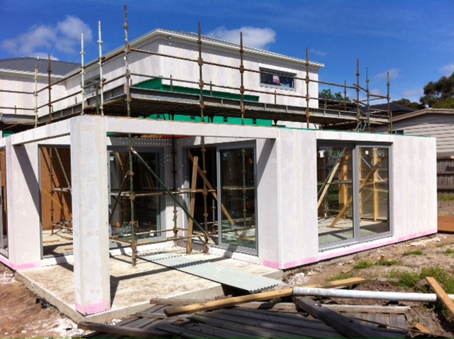 Carter Grange Building Our Home: Hebel Almost Finished