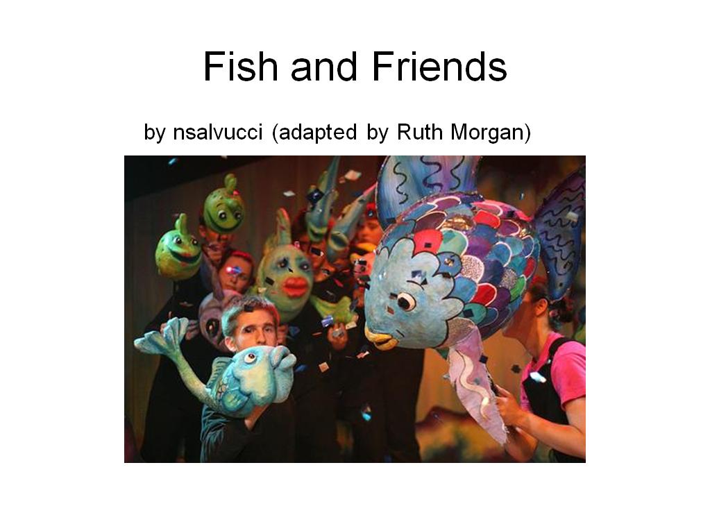 Chapel Hill Snippets: Fish and Friends---printable book and icons