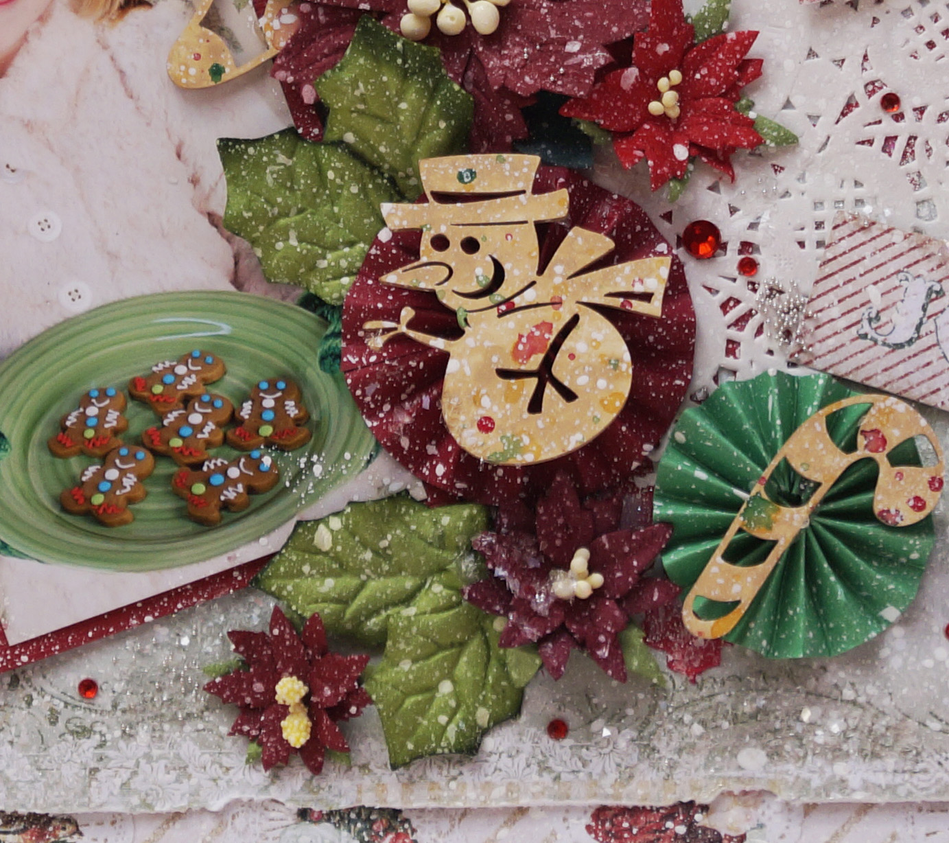 Terry's Scrapbooks: Reneabouquets Christmas Cookies Scrapbook page ...