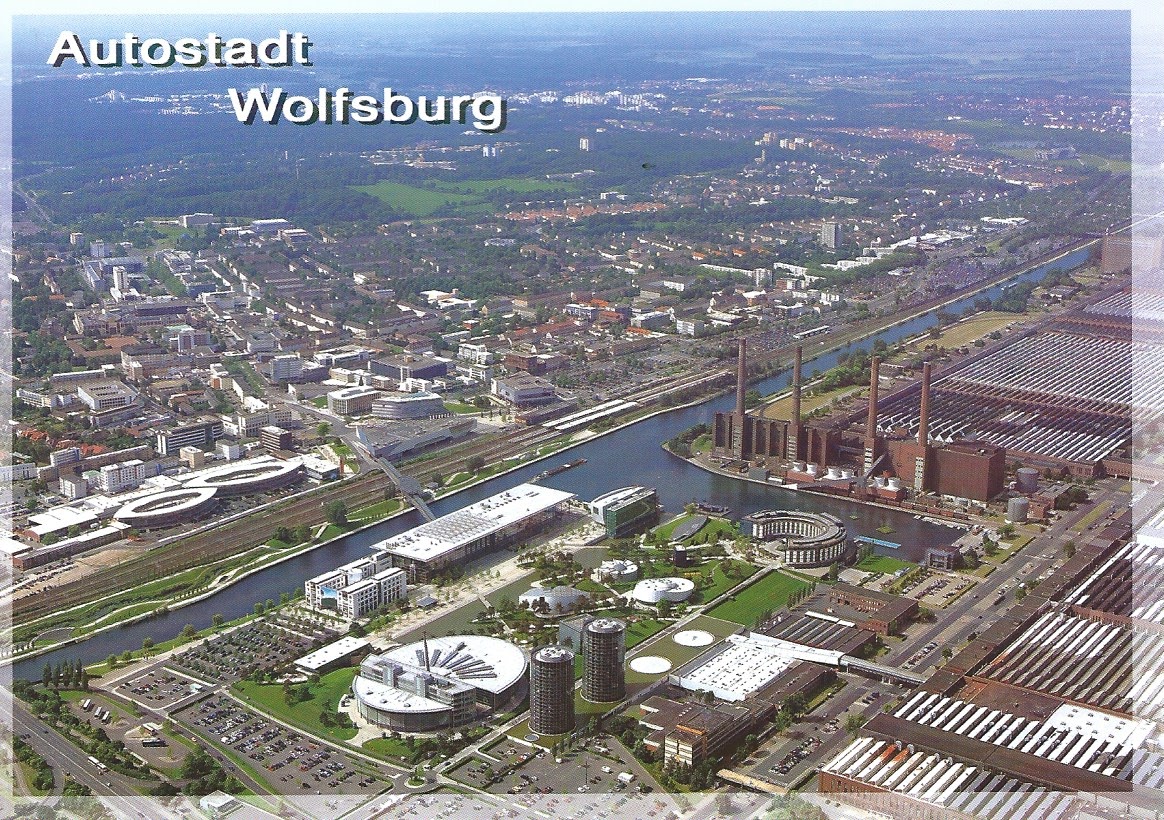 MY POSTCARD-PAGE: GERMANY ~ The Autostadt - Wolfsburg