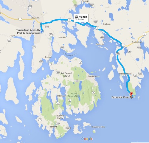 Trekin' with the Cartwrights: Acadia National Park - Schoodic Peninsula