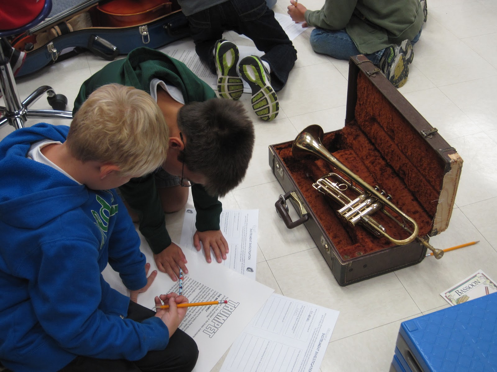 Mrs. DeFrang's Music Room: 3rd Grade: Instrument Investigations