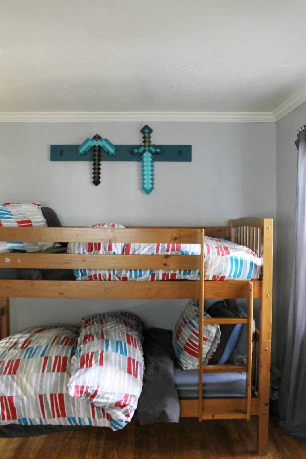 Boys Minecraft Bedroom - The Wicker House