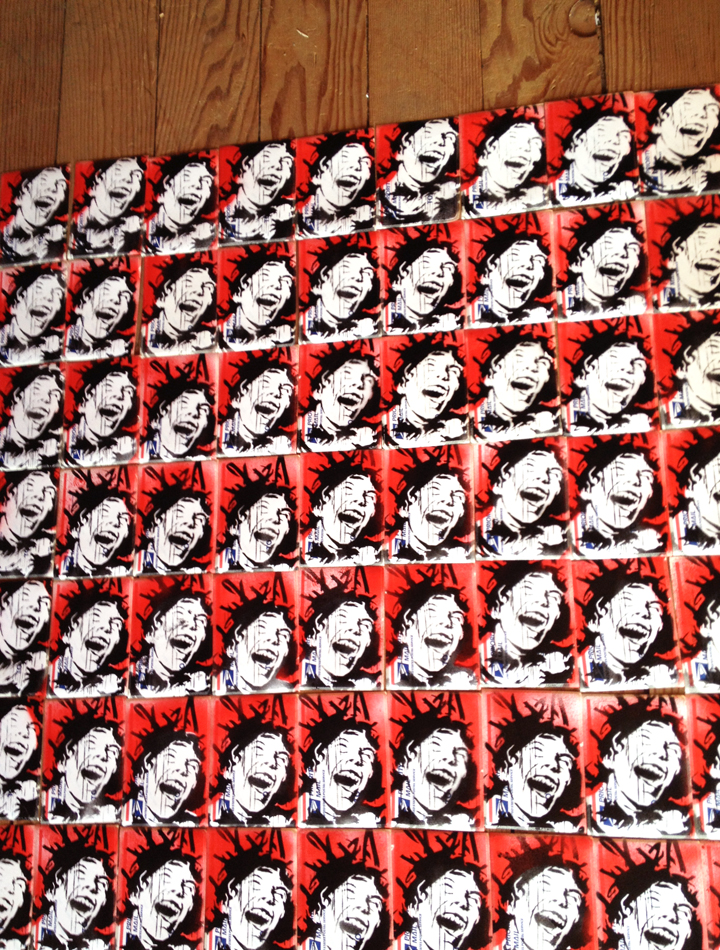 MATHEW CURRAN: USPS STENCIL STICKERS