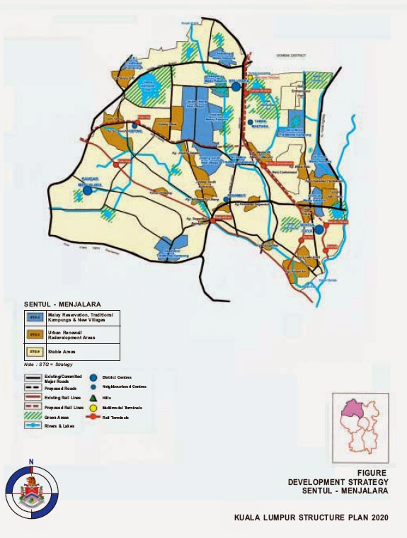 Planner's View: Strategic Zone 3 (Sentul – Menjalara): Kuala Lumpur ...