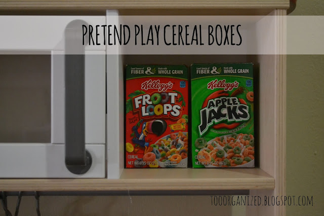 DIY CEREAL BOXES FOR PRETEND PLAY | TOO ORGANIZED