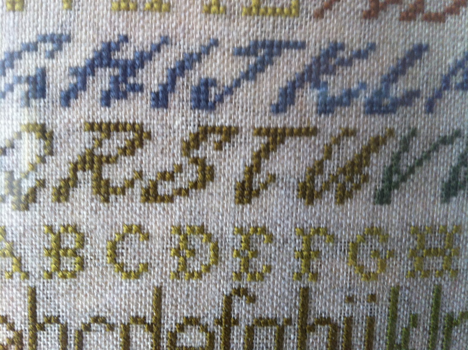 edbcrafts: Alphabet Sampler