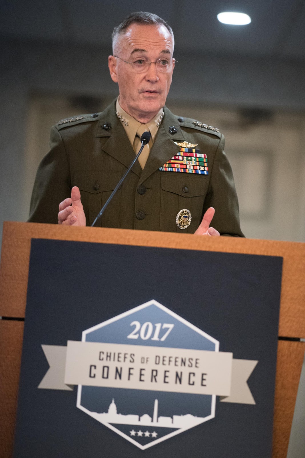 Paul Davis On Crime: Chairman Of The Joint Chiefs Marine General Joe ...