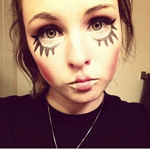 10 Spooky Make-up for Halloween : Halloween Ideas