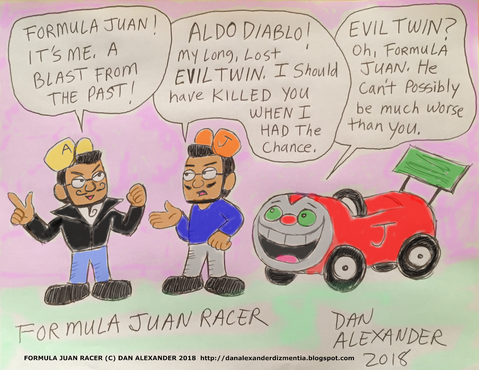 Dan Alexander Dizmentia: Formula Juan Racer