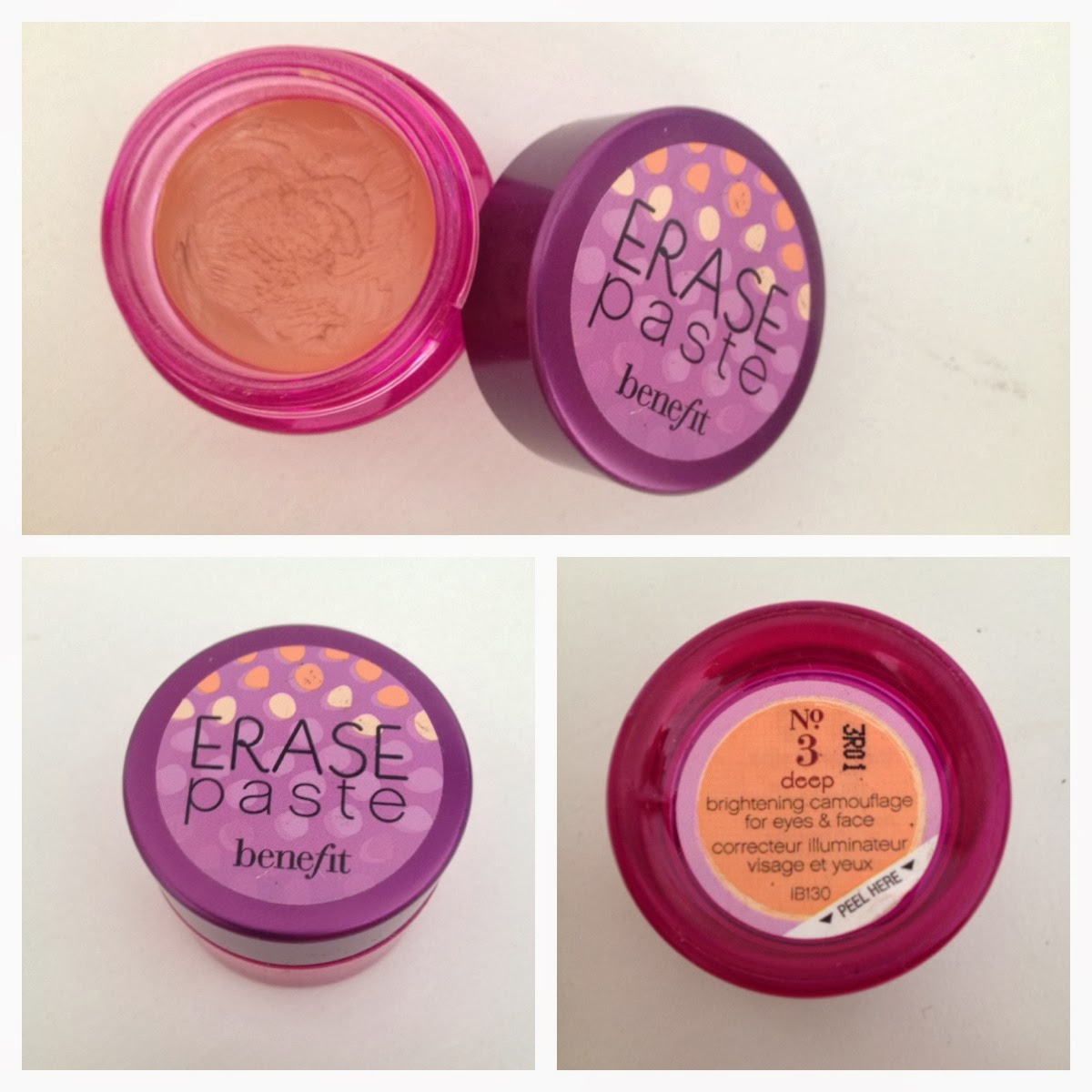 AxelleMissTinguette: Demo e Review: Benefit Erase Paste