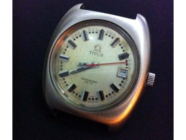 watch my watch: titus swissonic beta detachable wrist watch, electric ...