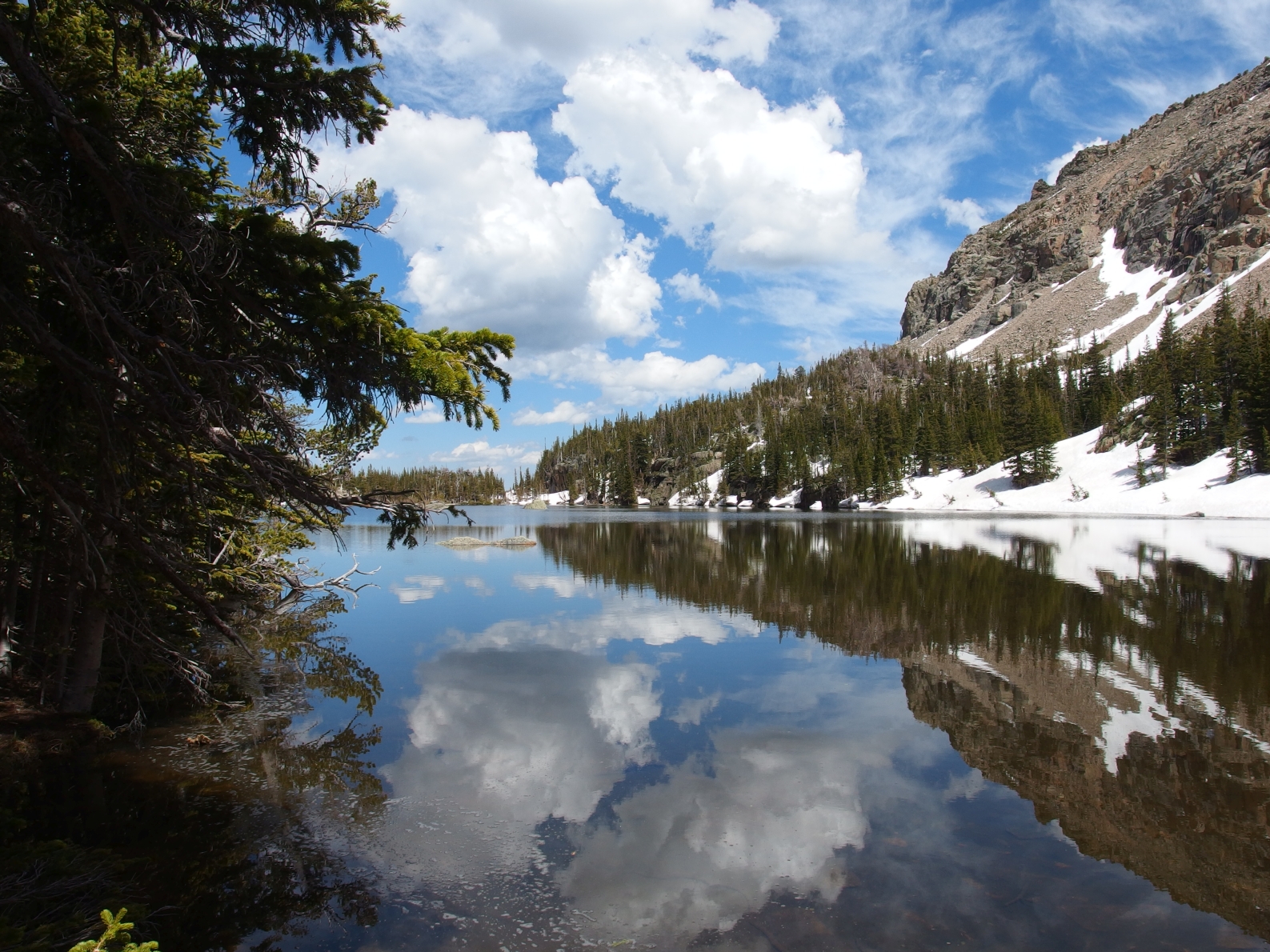 Hiking Rocky Mountain National Park: Powell Peak via Andrews Glacier.
