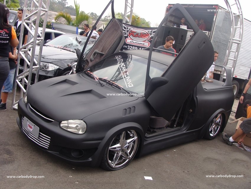 Picape corsa - rabaixada tuning