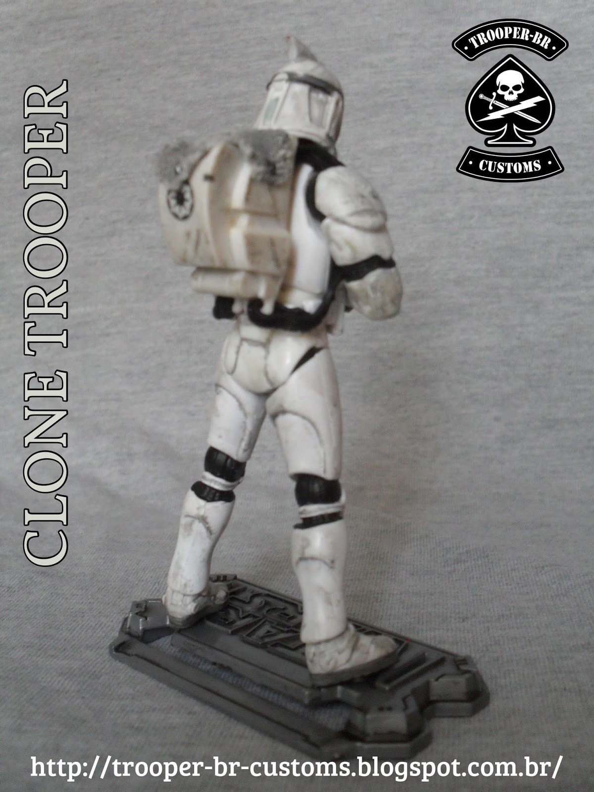 Gi joe Custom Action Figures: Clone Trooper - Star Wars