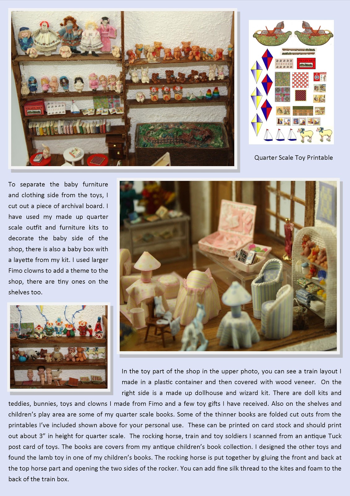 JDayMinis, 1:12 & 1:48 Scale Minis, Freebies & Inspiration: Quarter ...