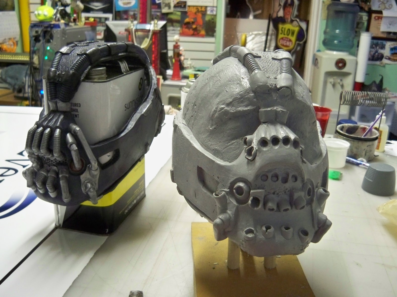 Pushing my Bane Masks further with Cx5 - TDKR Detailed Bane Mask