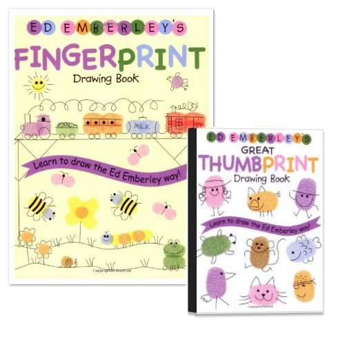 The Playful Otter: Ed Emberley's Fingerprint Thumbprint Drawing Book