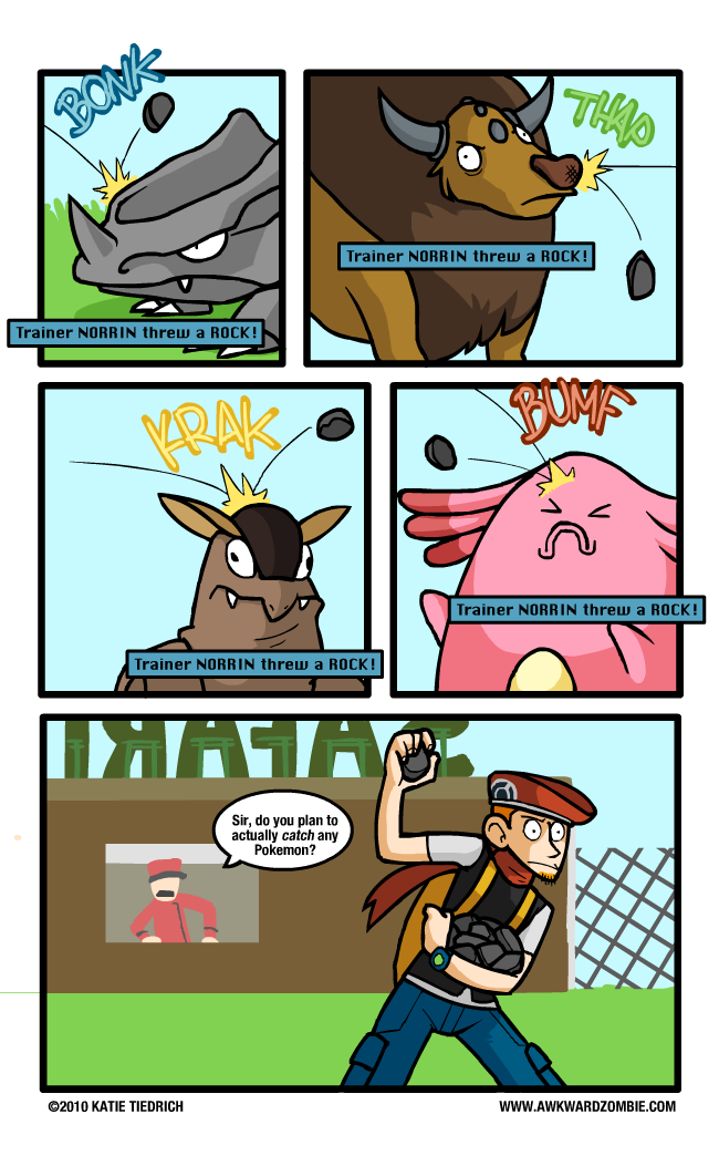 Pokemon Writer: COMIC DAY #4