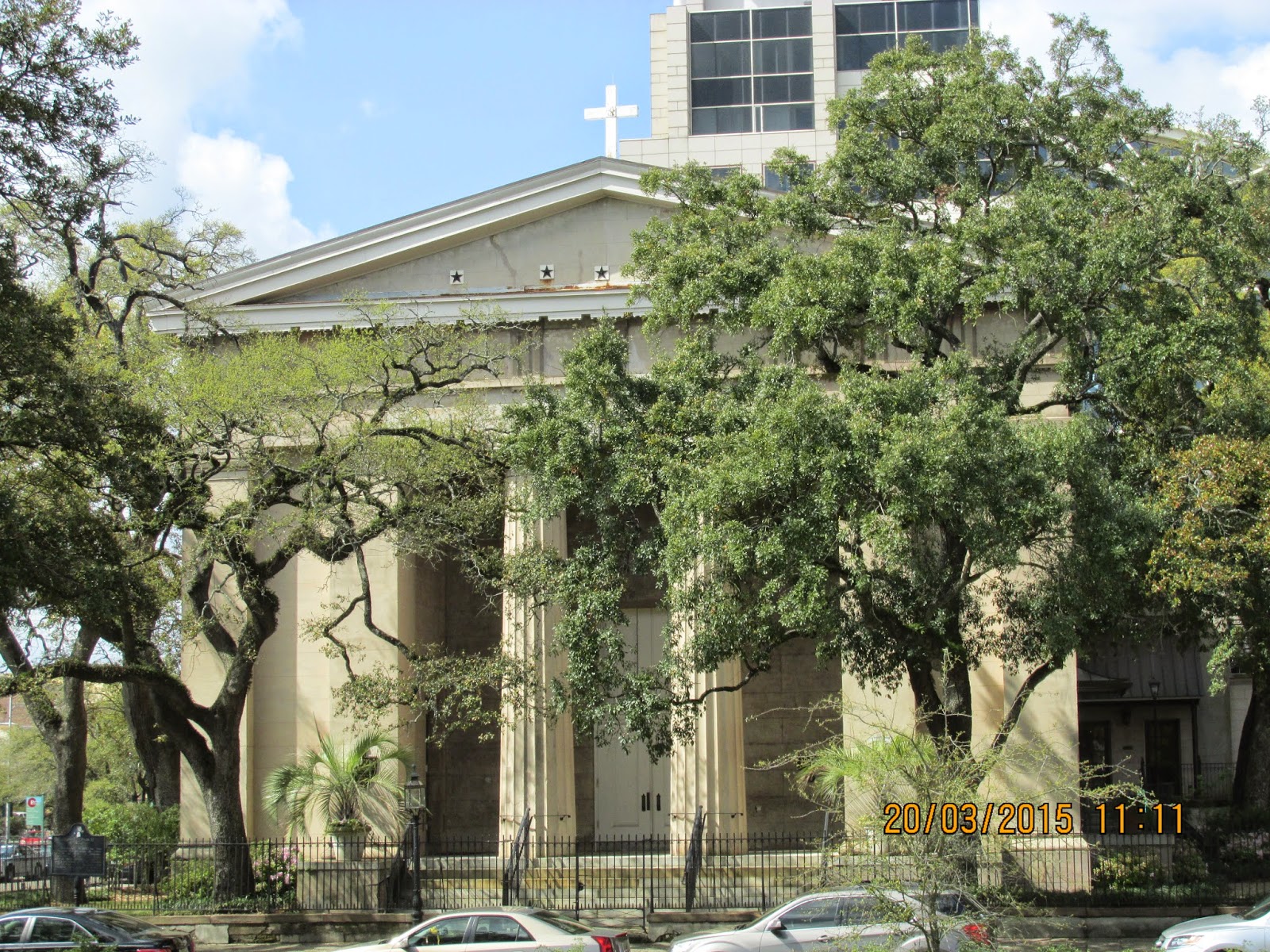 Churches of Mobile, Alabama: Christ Church Cathedral, Mobile, Alabama, USA.