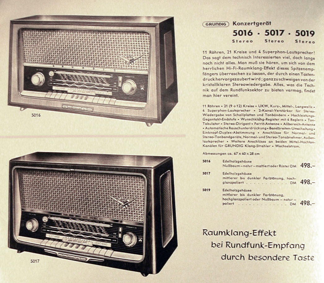 Pack Rat: Grundig Konzertgerät 5019