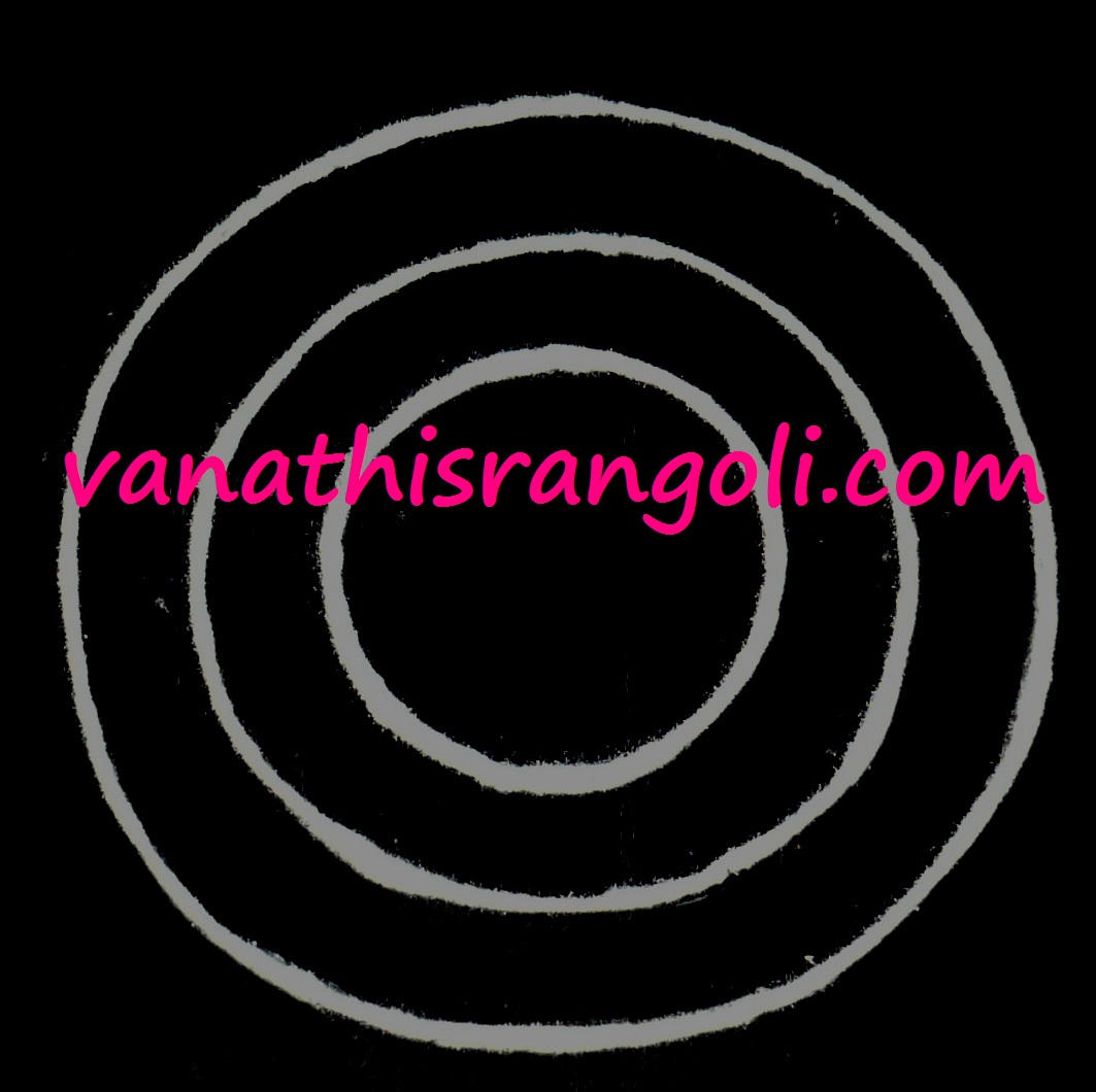 Vanathi's Rangoli / Kolangal: Rangoli / Kolam Without Color