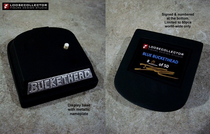 Loosecollector Custom Figures Archive: Buckethead 9.5 inch Stylized ...