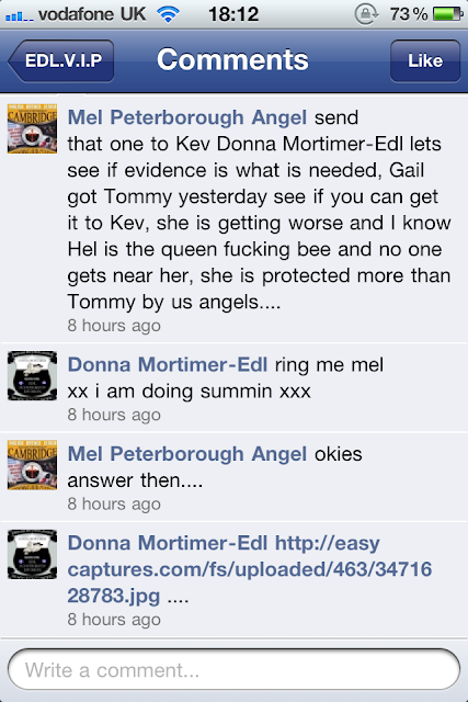 EDL AdminHijacked: Hel Gower losing her plot and attacking patriots