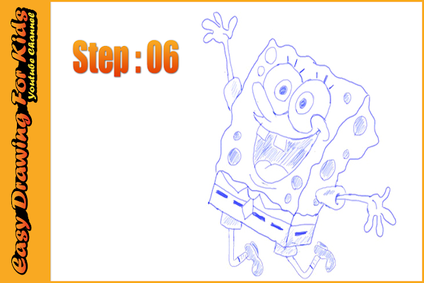 How to Draw Spongebob Squarepants Step by Step | Drawing Course for ...
