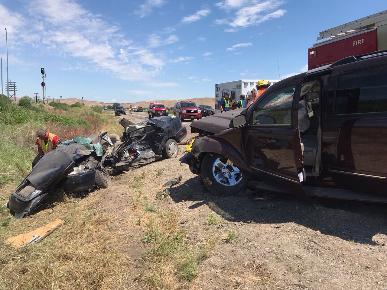 ** Update 2 ** Blocking Crash US-95 North of Payette | Idaho State Police