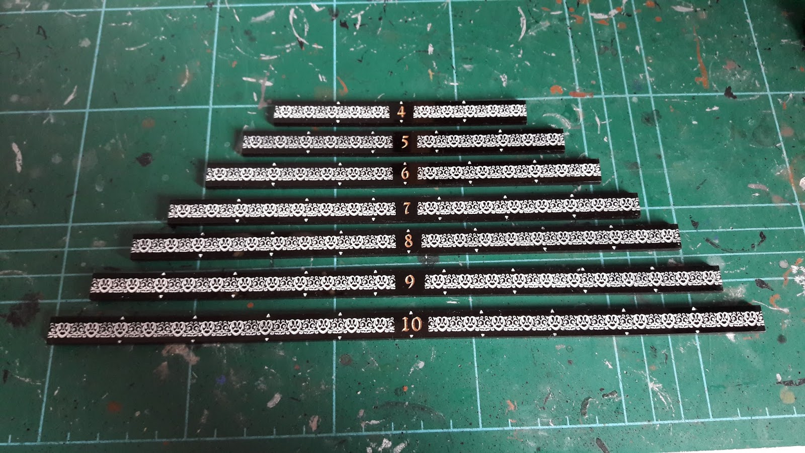 Wargaming with LuckGod: Art of War Studios Measuring sticks - Review