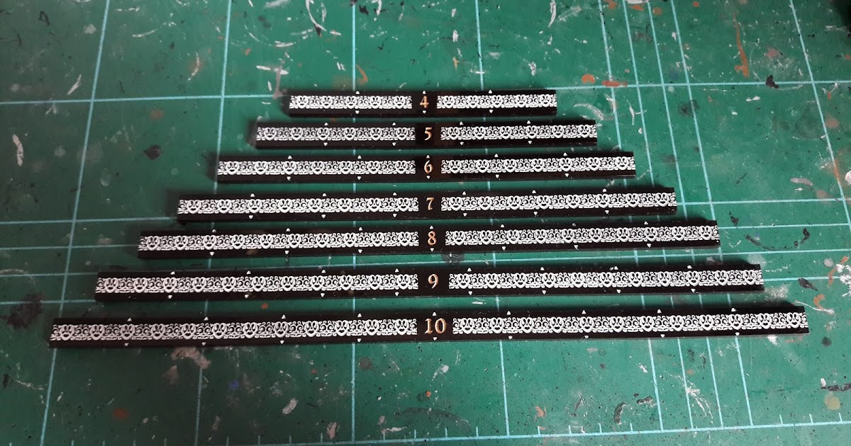 Wargaming with LuckGod: Art of War Studios Measuring sticks - Review