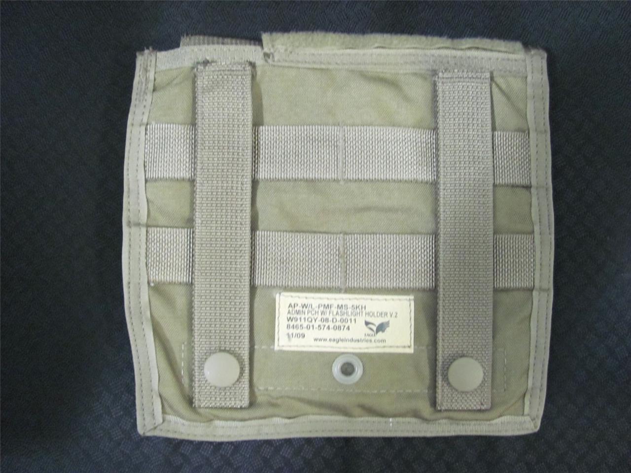 Webbingbabel: Eagle Admin Pouch with Flashlight Holder V.2