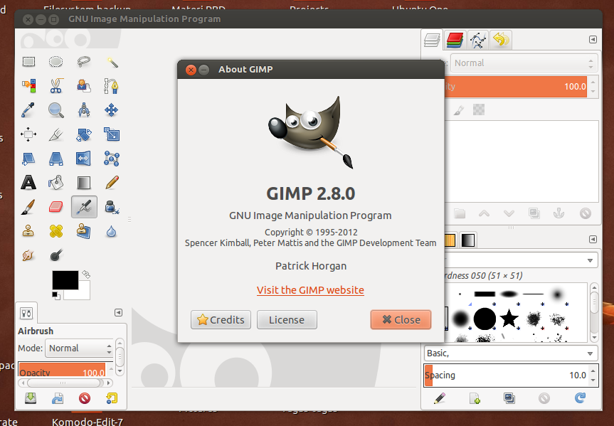 Install Gimp 28 On Ubuntu 1204 Lts Precise Pangolin