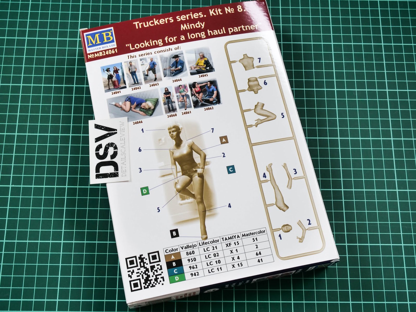 Master Box 1/24 Mindy (MB24061) - DetailScaleView