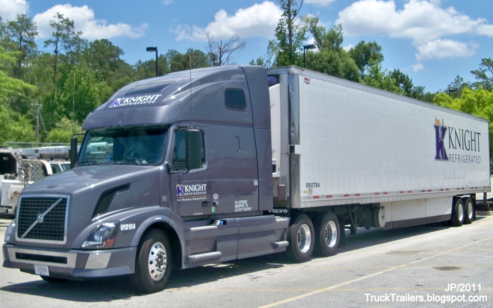 TRUCK TRAILER Transport Express Freight Logistic Diesel Mack Peterbilt ...