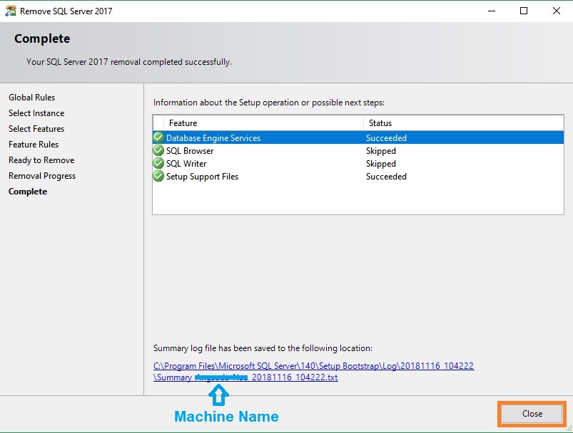 Jipata Coding Sql Server 2017 Remove Instance Name