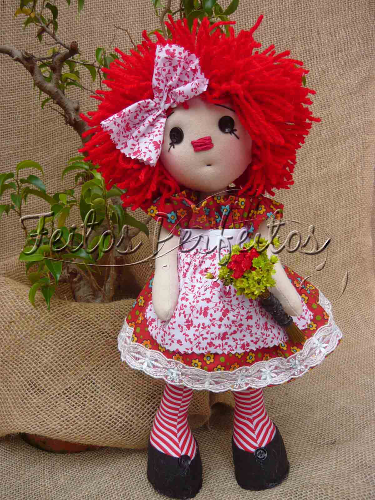 Tilda By Feitos Perfeitos: Raggedy Ann by Feitos Perfeitos