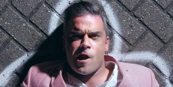 somosamarilloelectrico: Nuevo single y vídeo de Robbie Williams, 'Candy'