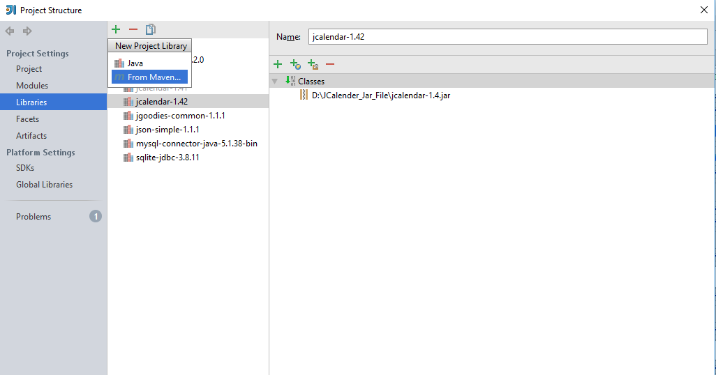 How to add external libraries/jar files in Intellij IDE