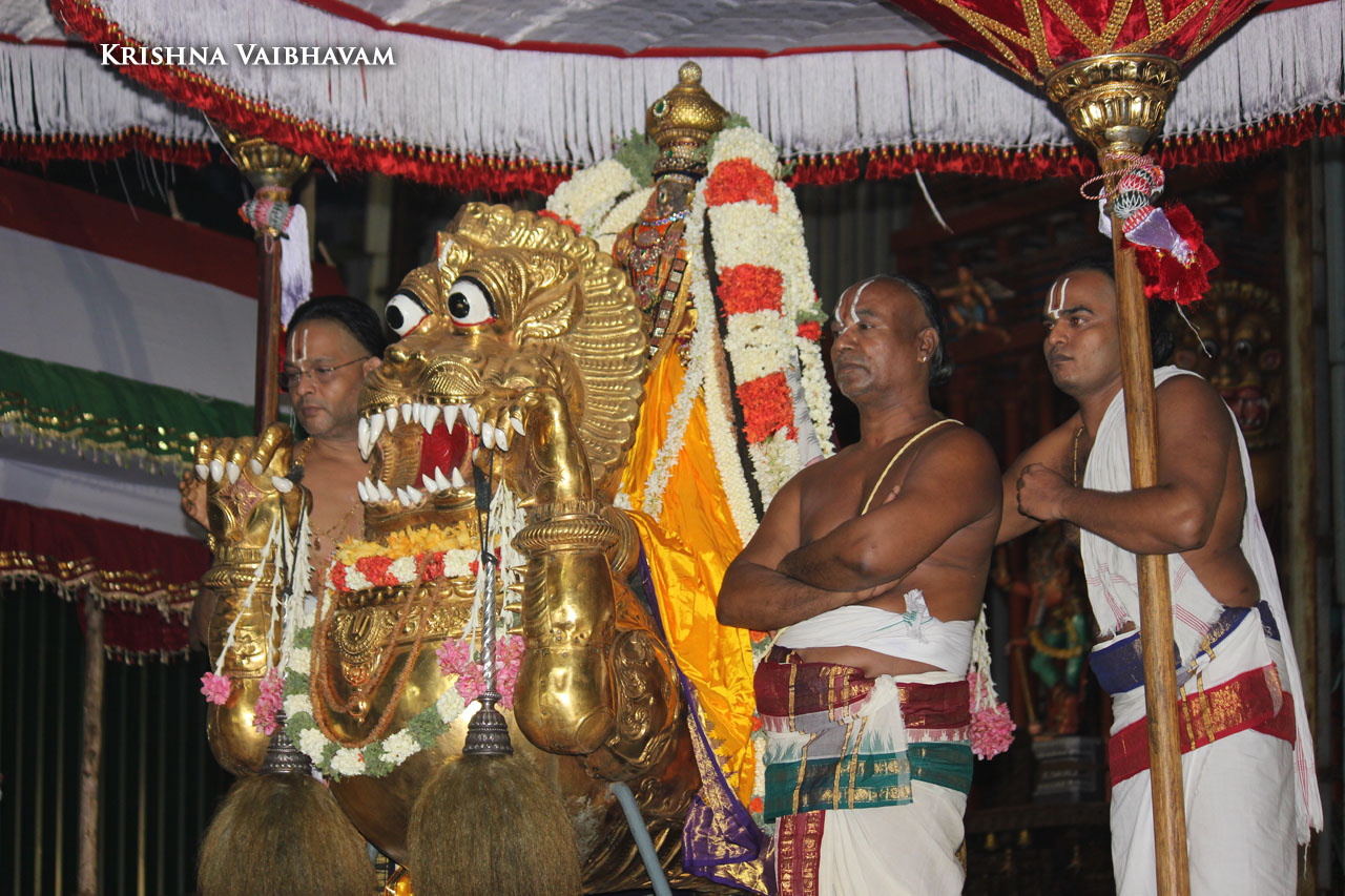 Krishna Vaibhavam: Day 02 Evening- Simha Vahanam - Chithirai ...