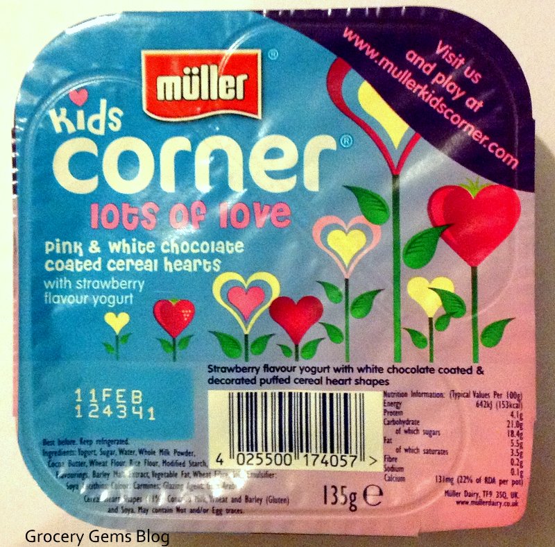 Grocery Gems: New Müller Kids Corner Footballs & Lots of Love Hearts