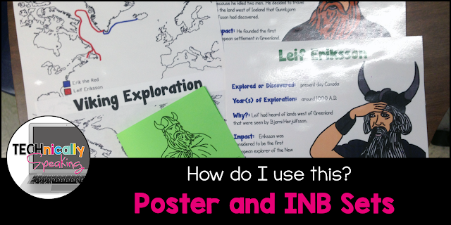 How I Used My Poster and INB Sets In My Classroom | Technically ...